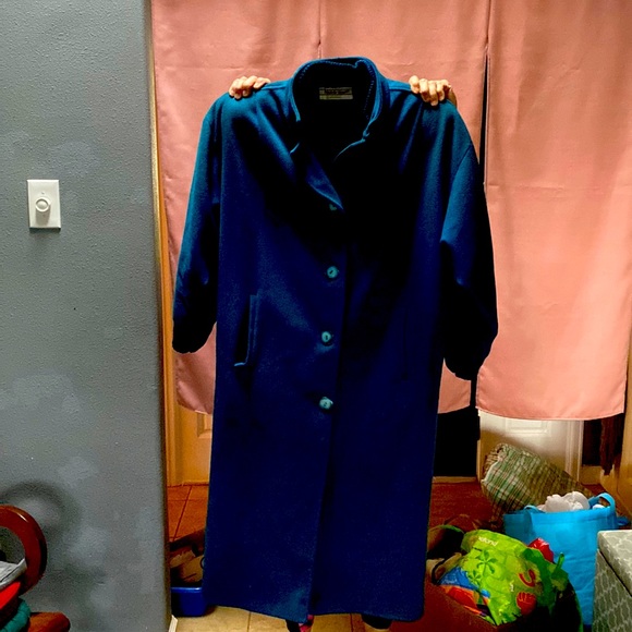 Michelle Stuart | Jackets & Coats | Michelle Stewart Long Coat Vibrant ...